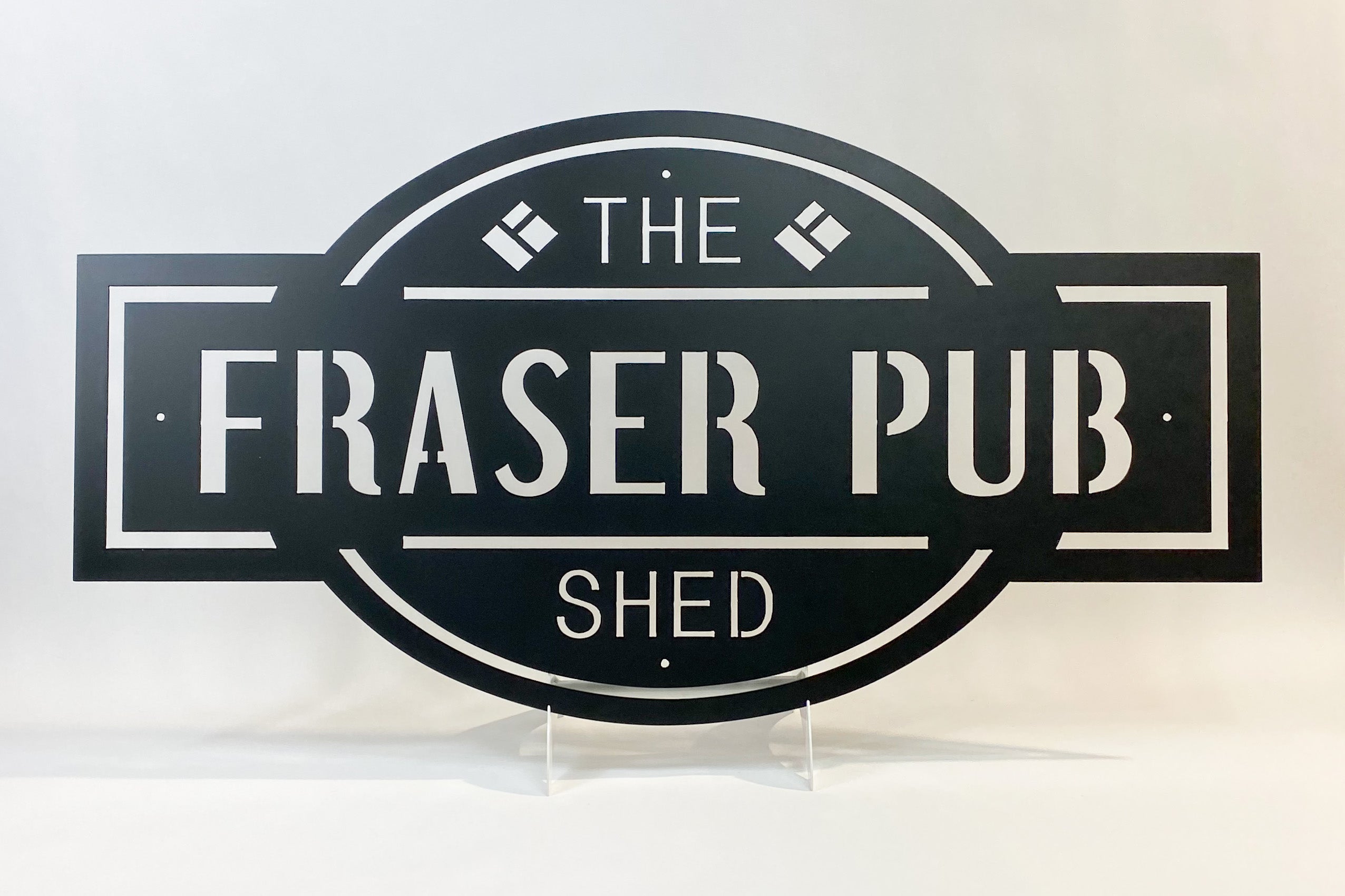 Shed Sign Monogram – Feddes Fabrications