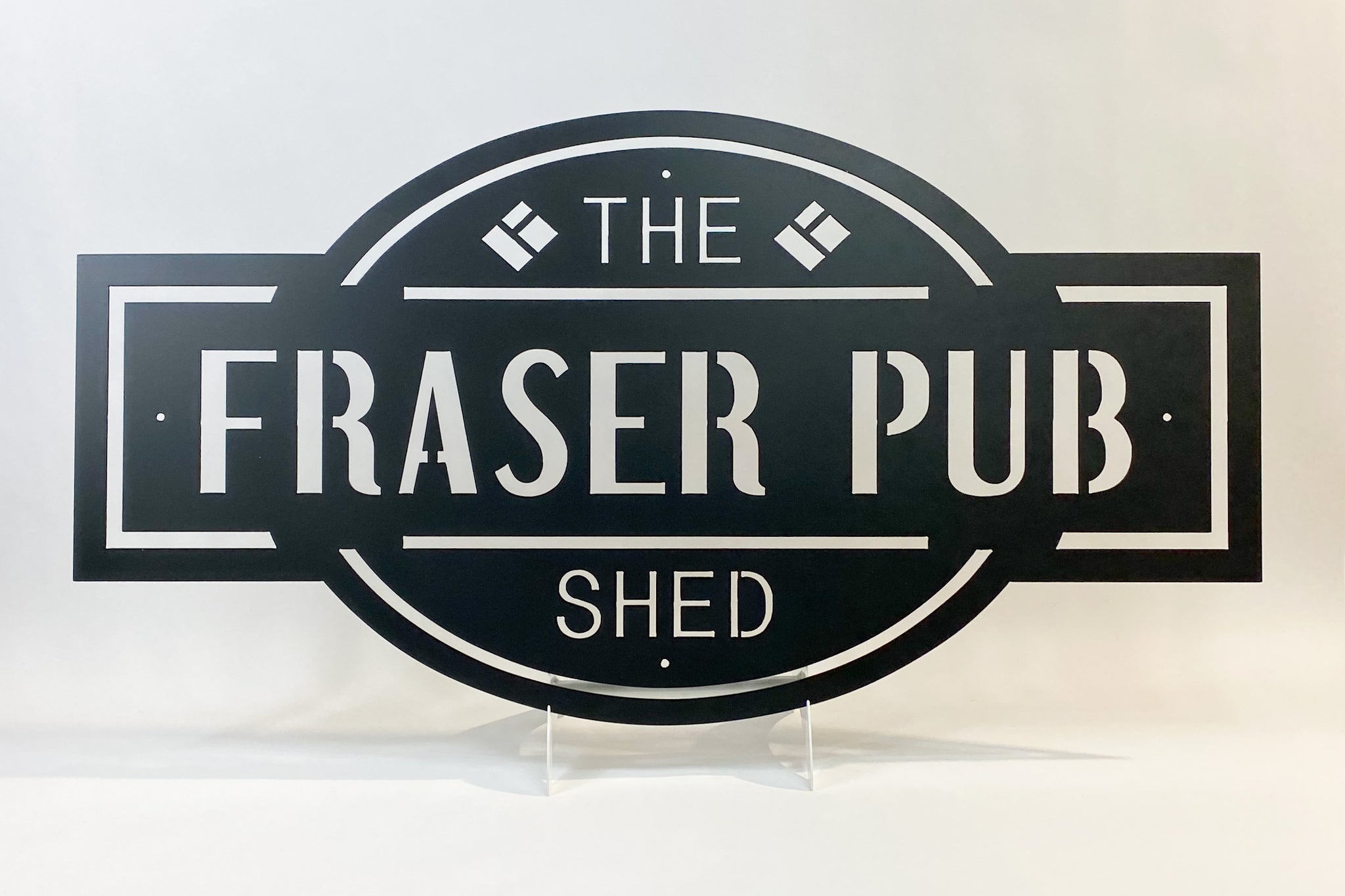 Shed Sign Monogram – Feddes Fabrications