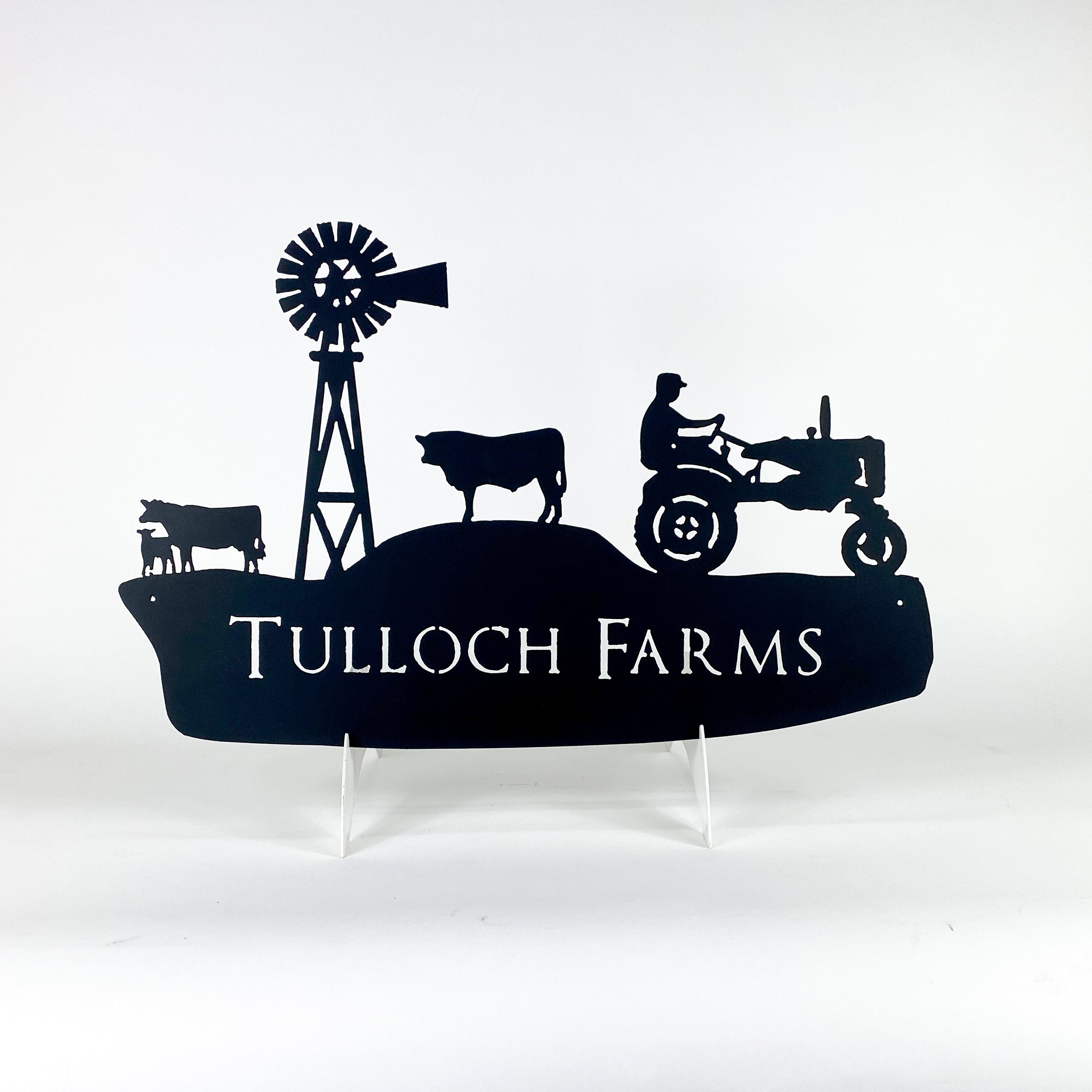 Personalized Farm Monogram – Feddes Fabrications