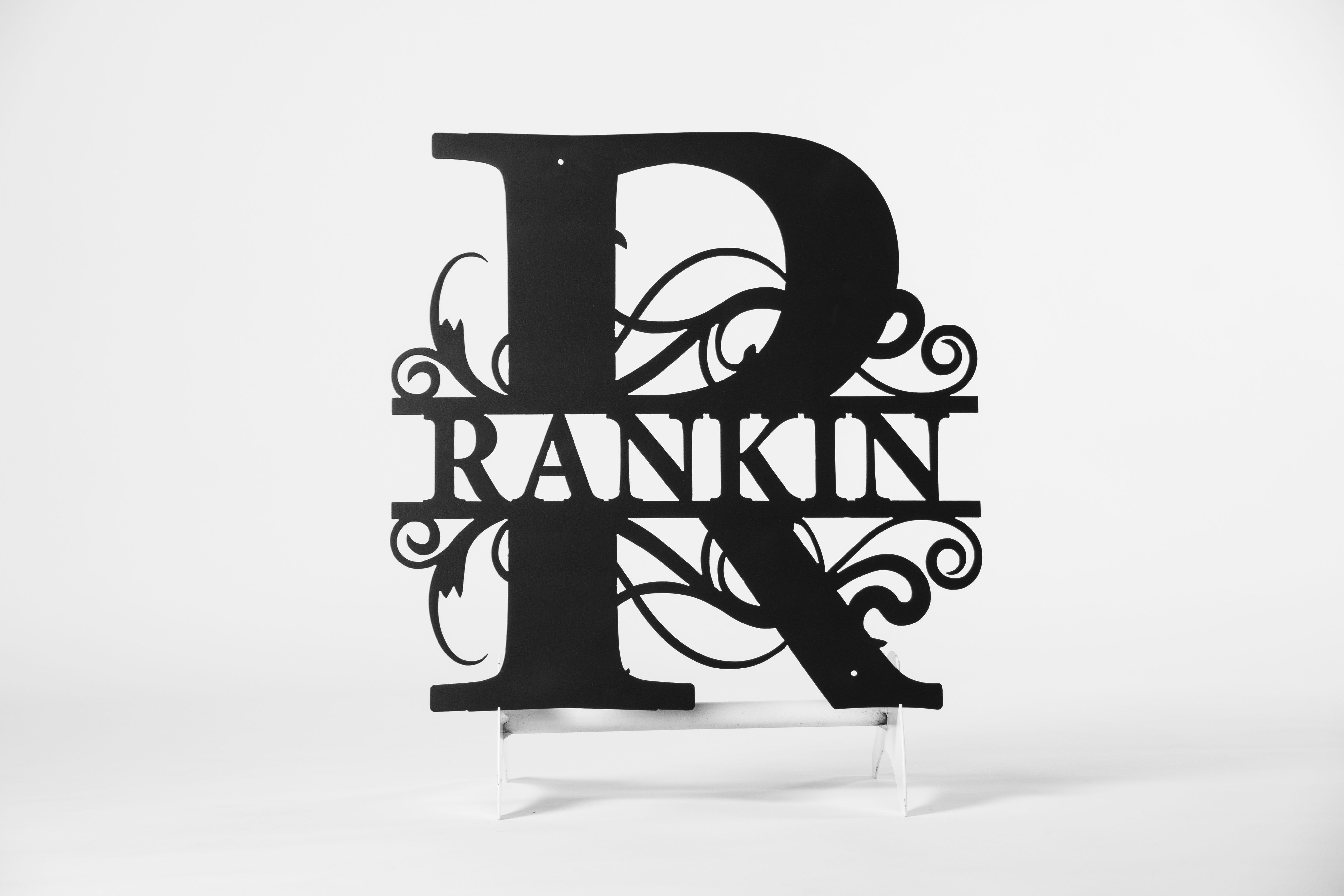 Bold Letter Monogram – Feddes Fabrications